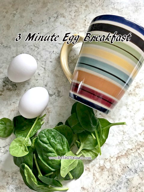 3 Minute Egg Breakfast | Laura Beth Kruger